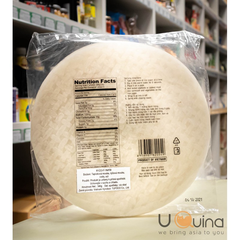 Nutritional Value Of Rice Paper