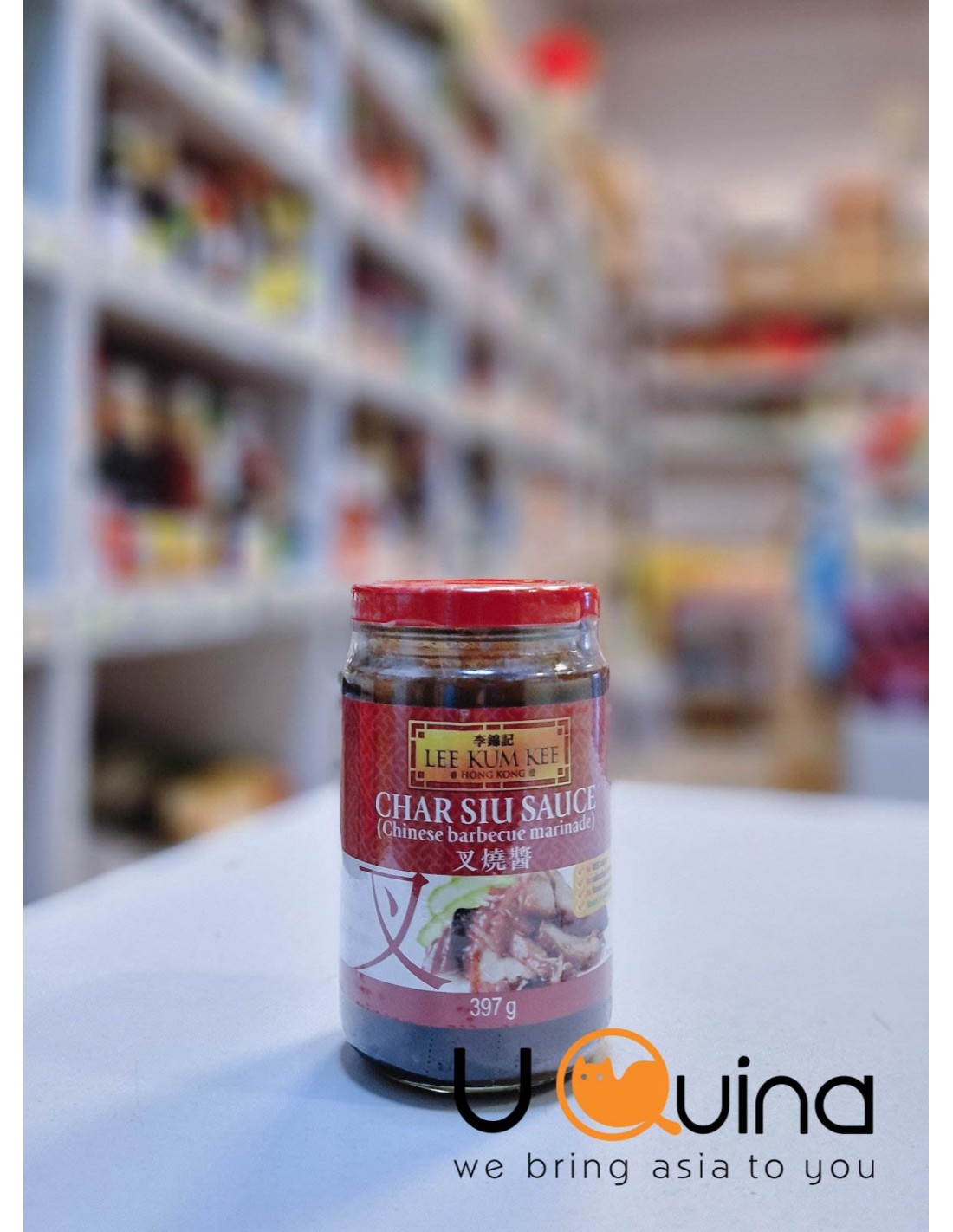 Char siu sauce BBQ Lee Kum Kee 397g