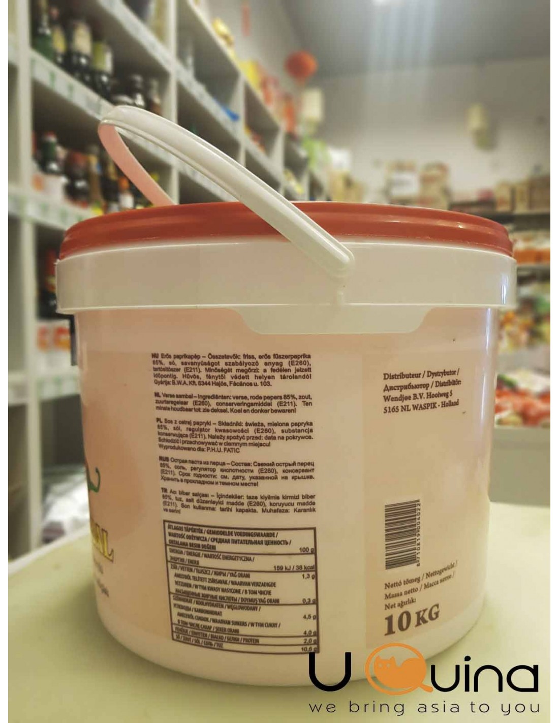 Sos sambal oelek 10kg